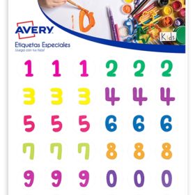 STICKERS DE NUMEROS – Avery