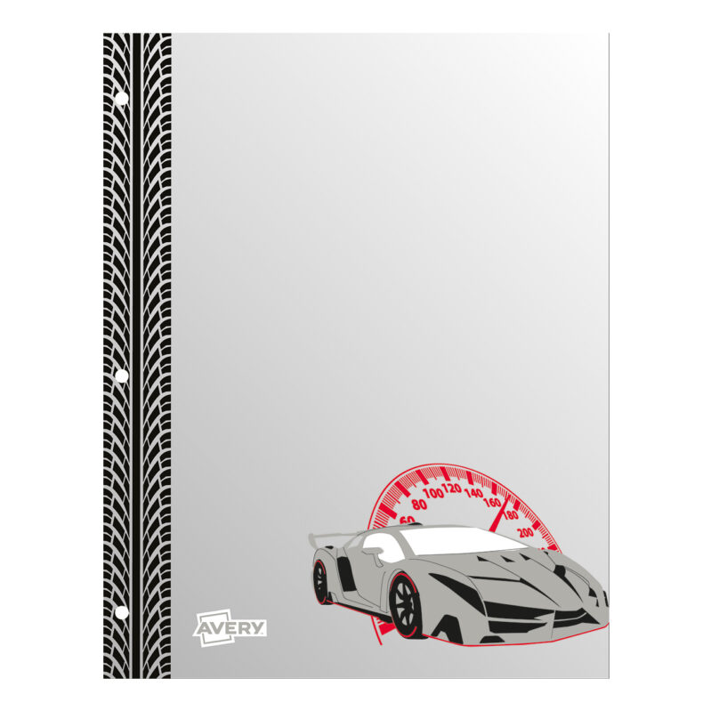 FOLIOS AVERY N°3 DISEÑO AUTO – Avery
