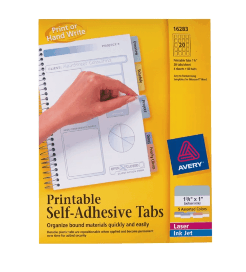 DIVISOR PARA CUADERNOS - Avery